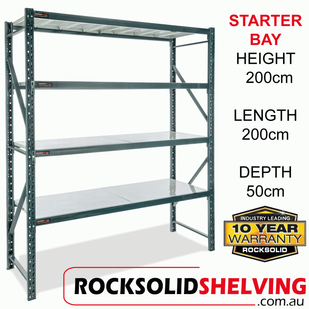 50cm Depth Mid Duty Archives - Rock Solid Shelving